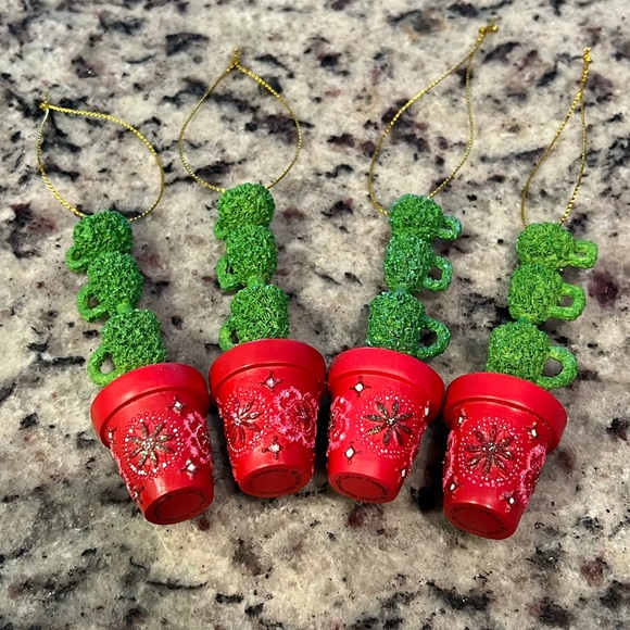 Starbucks | Holiday | Starbucks Christmas Ornament Topiary Tree In Mug ...